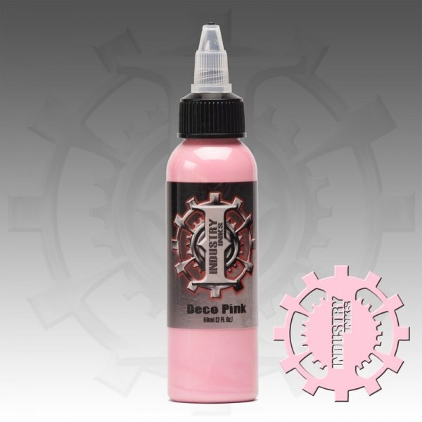Deco Pink- Industry Ink - 1oz | Body Graphics Tattoo Supply