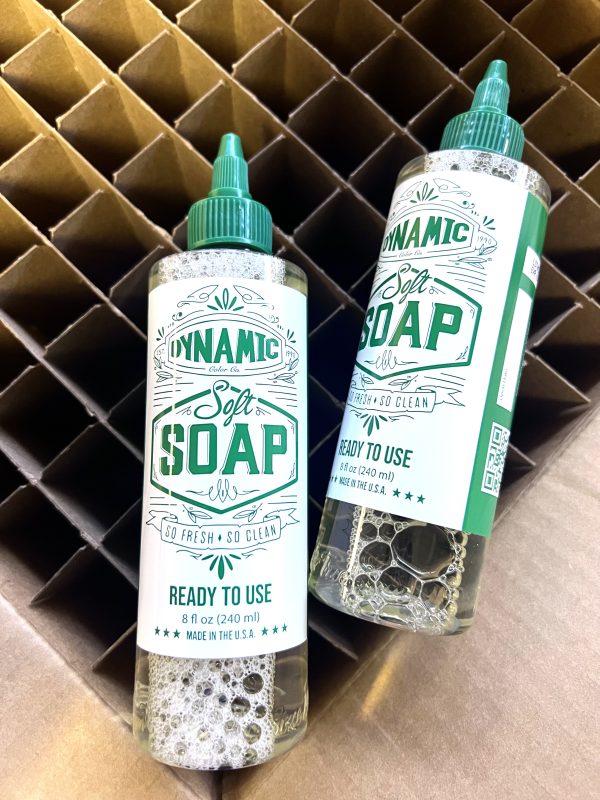 Dynamic Soft Green Soap - 8oz Bottle | Body Graphics Tattoo Supply