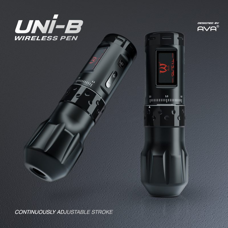 UNI-B - Adjustable Stroke Tattoo Machine - By AVA - Black | Body ...