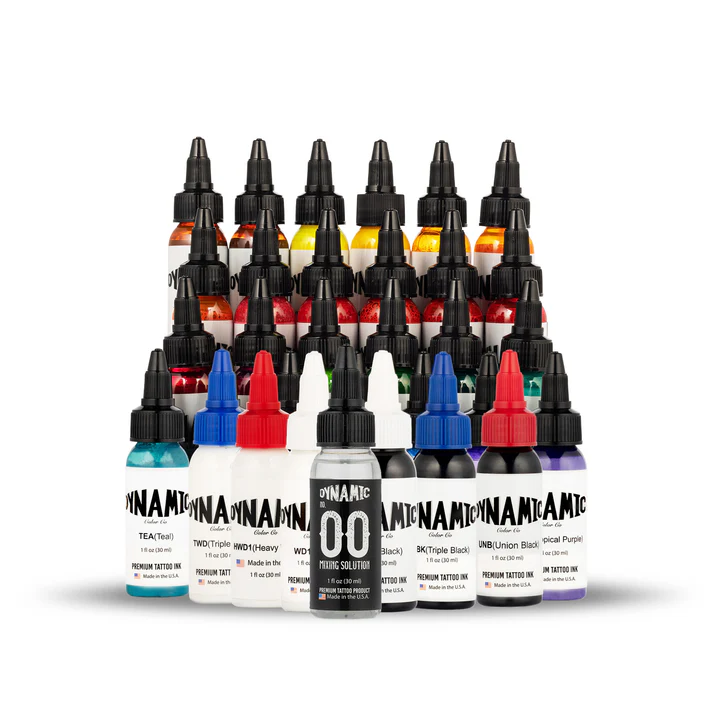 Dynamic Master Collection Tattoo Ink 31 Color Set - 1 oz. Bottles ...