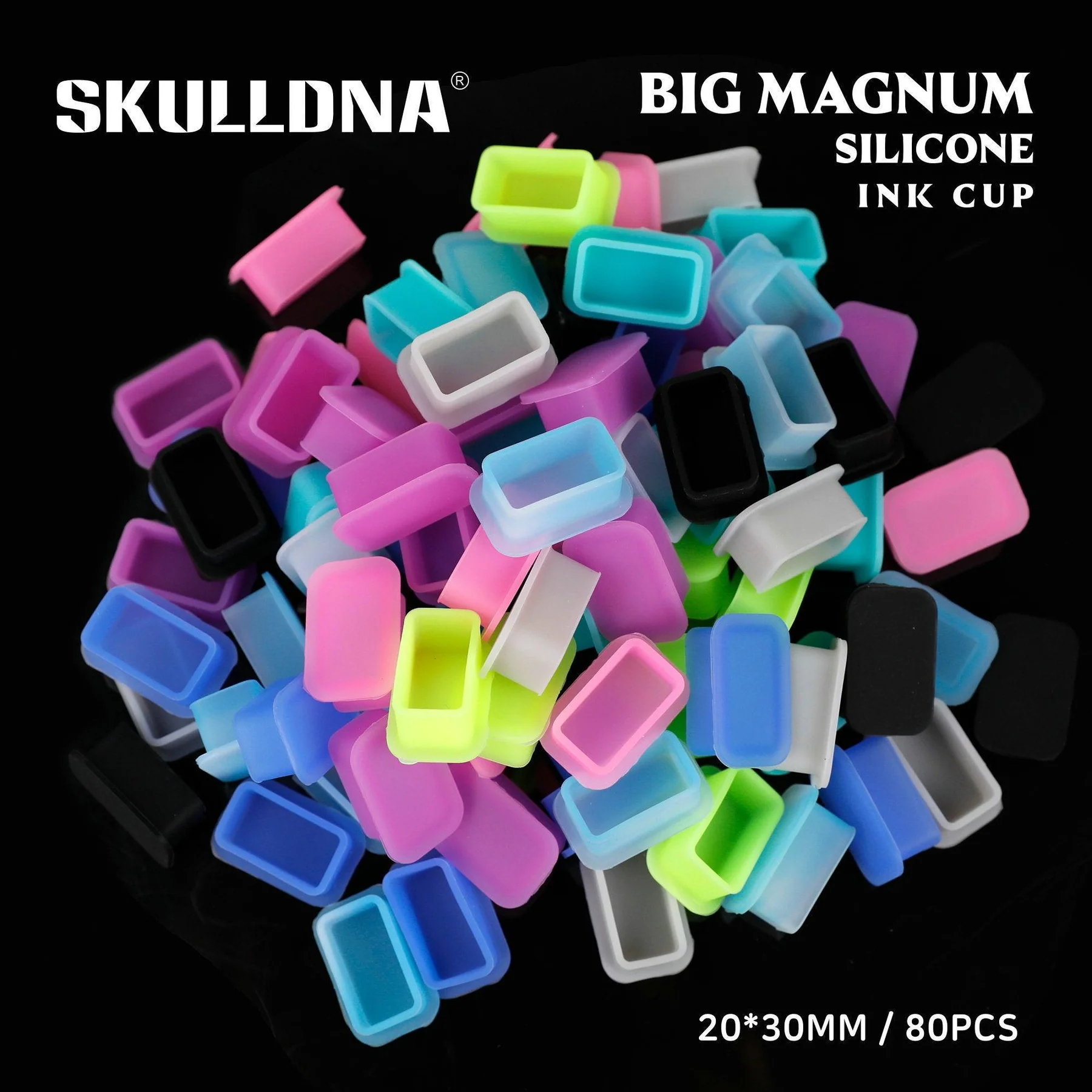 Big Magnum Silicone Ink Caps | Body Graphics Tattoo Supply