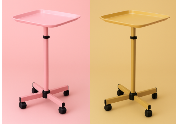 Work Tray- Tattoo Station, Adjustable- Black, Gold, Pink | Body ...